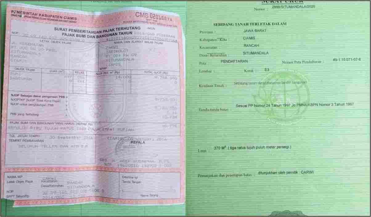 Lakukan Beberapa Hal Berikut Ini Jika Luas Tanah Sertifikat Berbeda di PBB