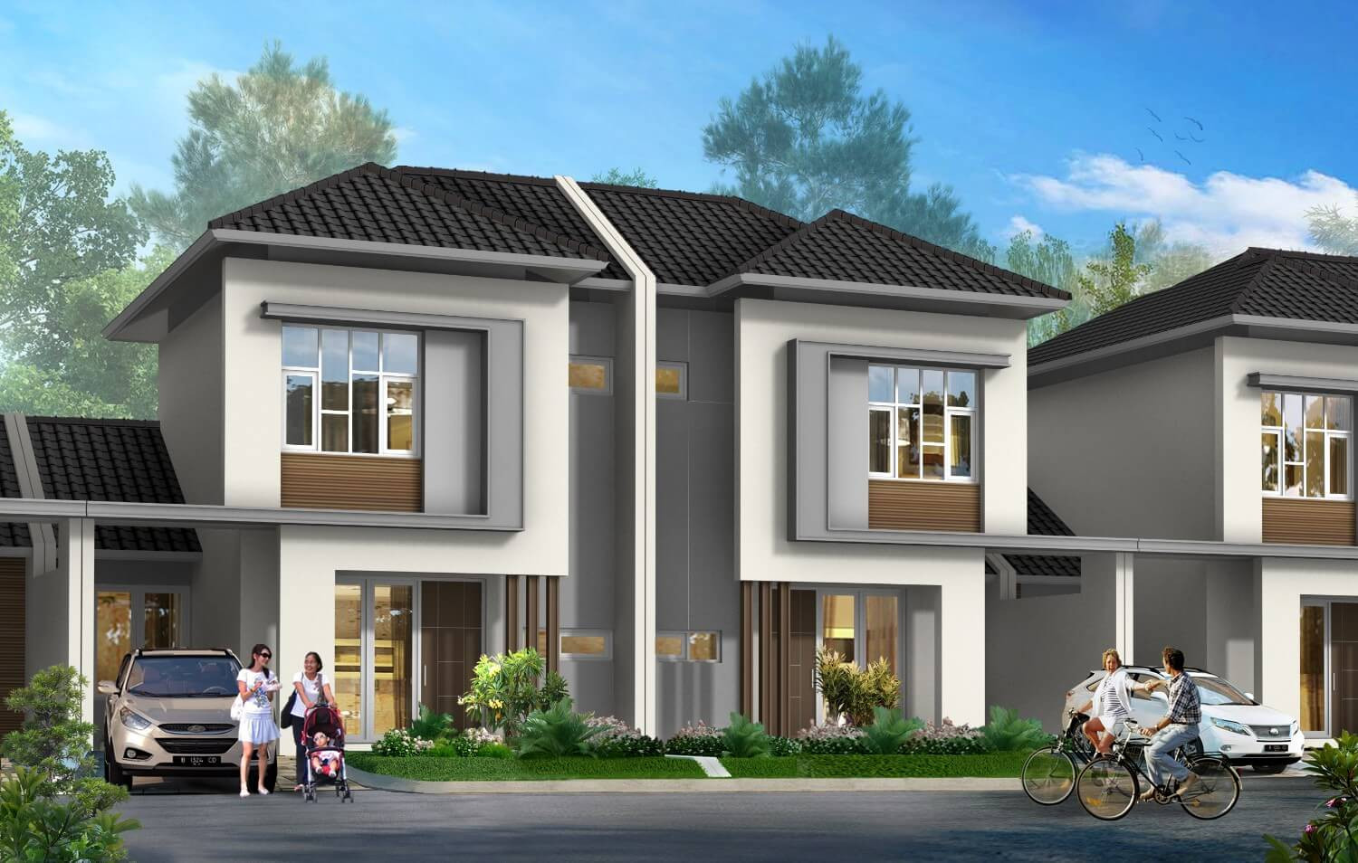 Hunian Premium Dekat Stasiun LRT - Sinarmas Land