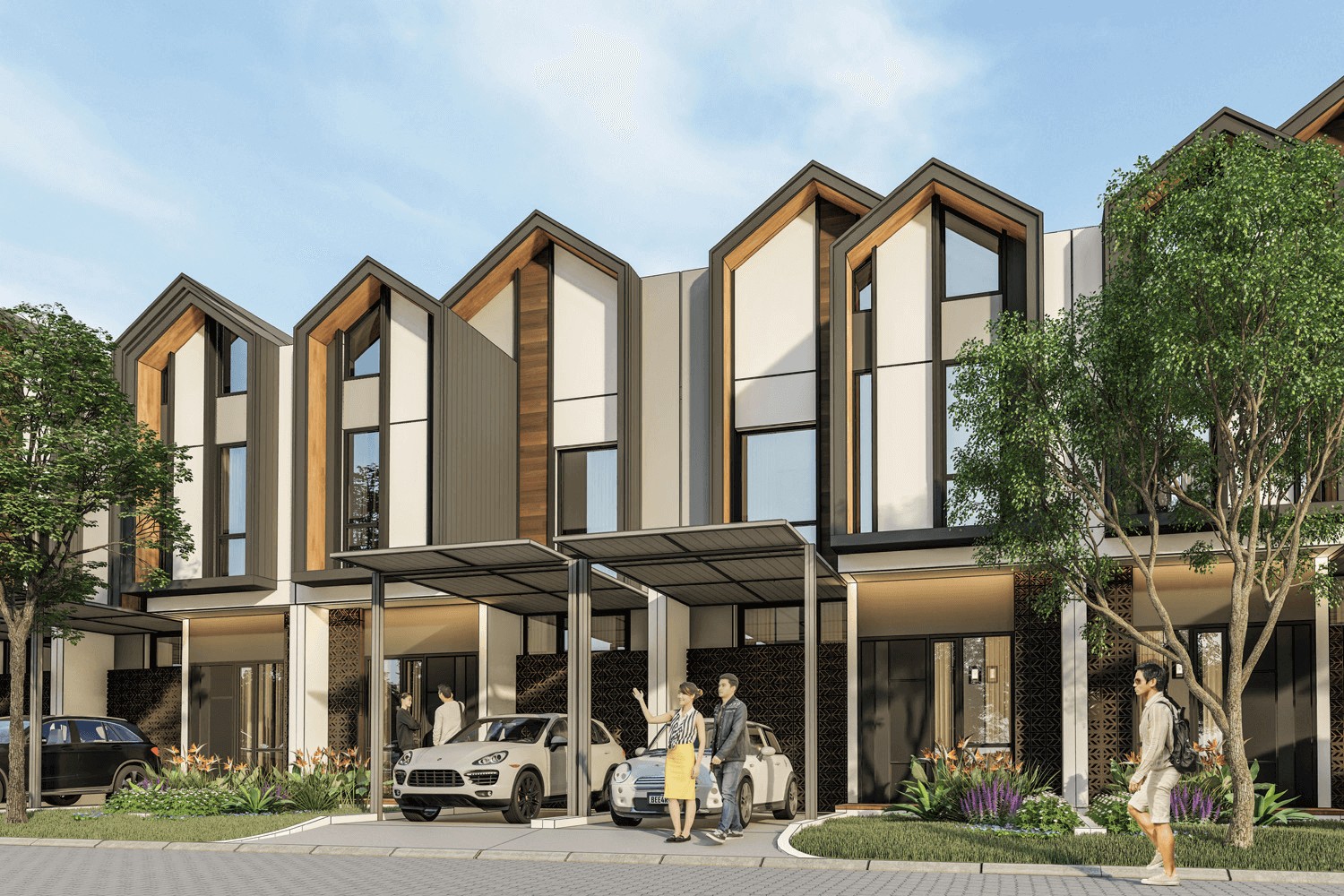 Desain Rumah Cozy Minimalist di Kota Deltamas