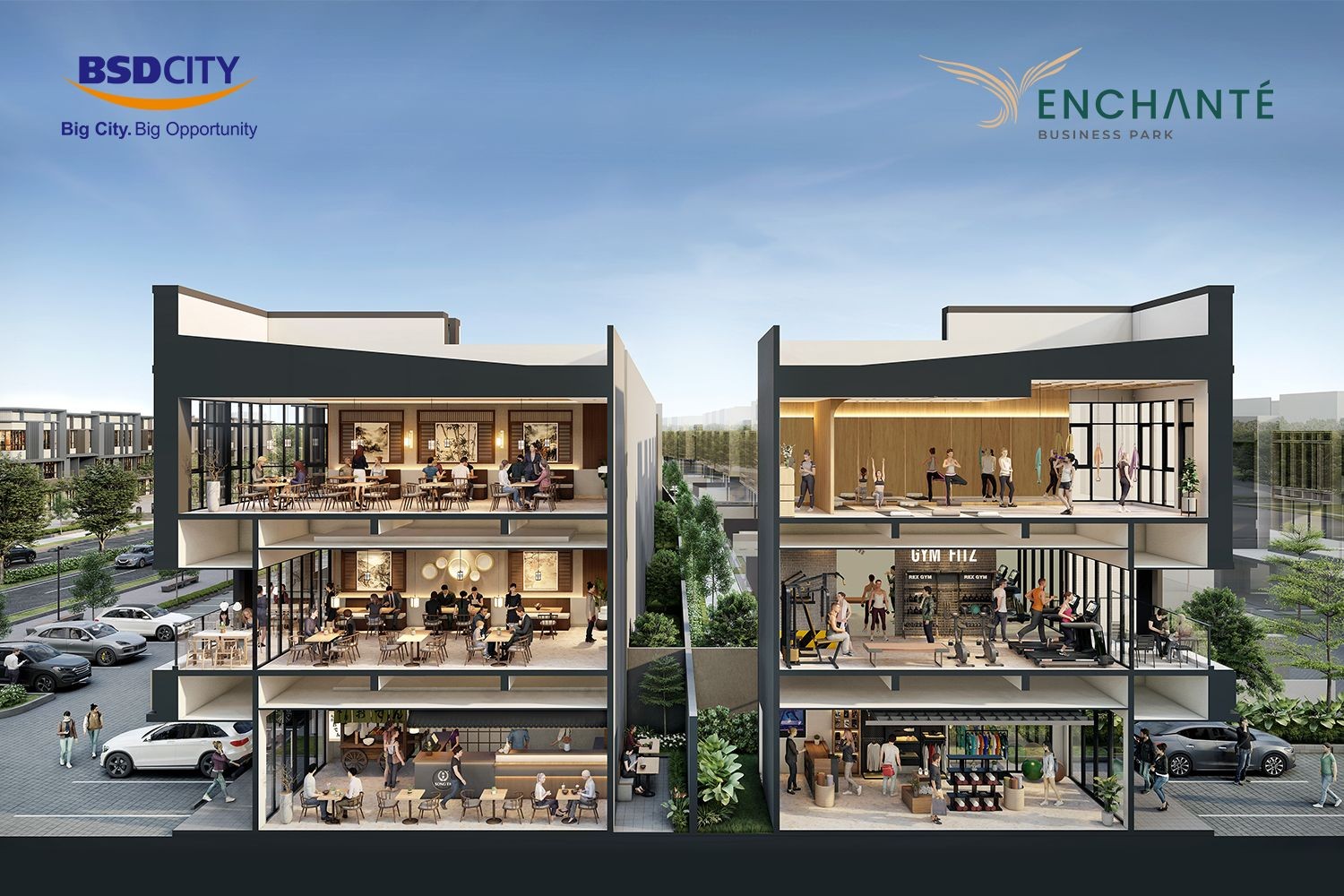 Enchante Park, Ruko Modern di BSD yang Menjanjikan! - Sinar Mas Land