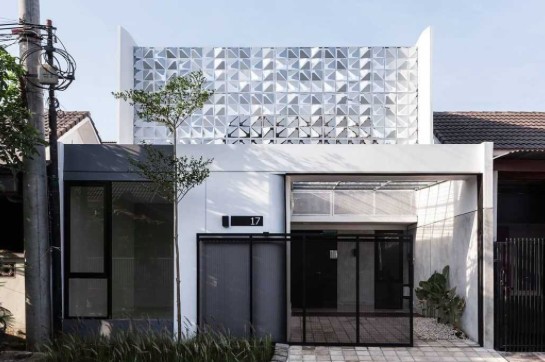 Rumah Minimalis Modern dengan Sentuhan Konsep Industrial