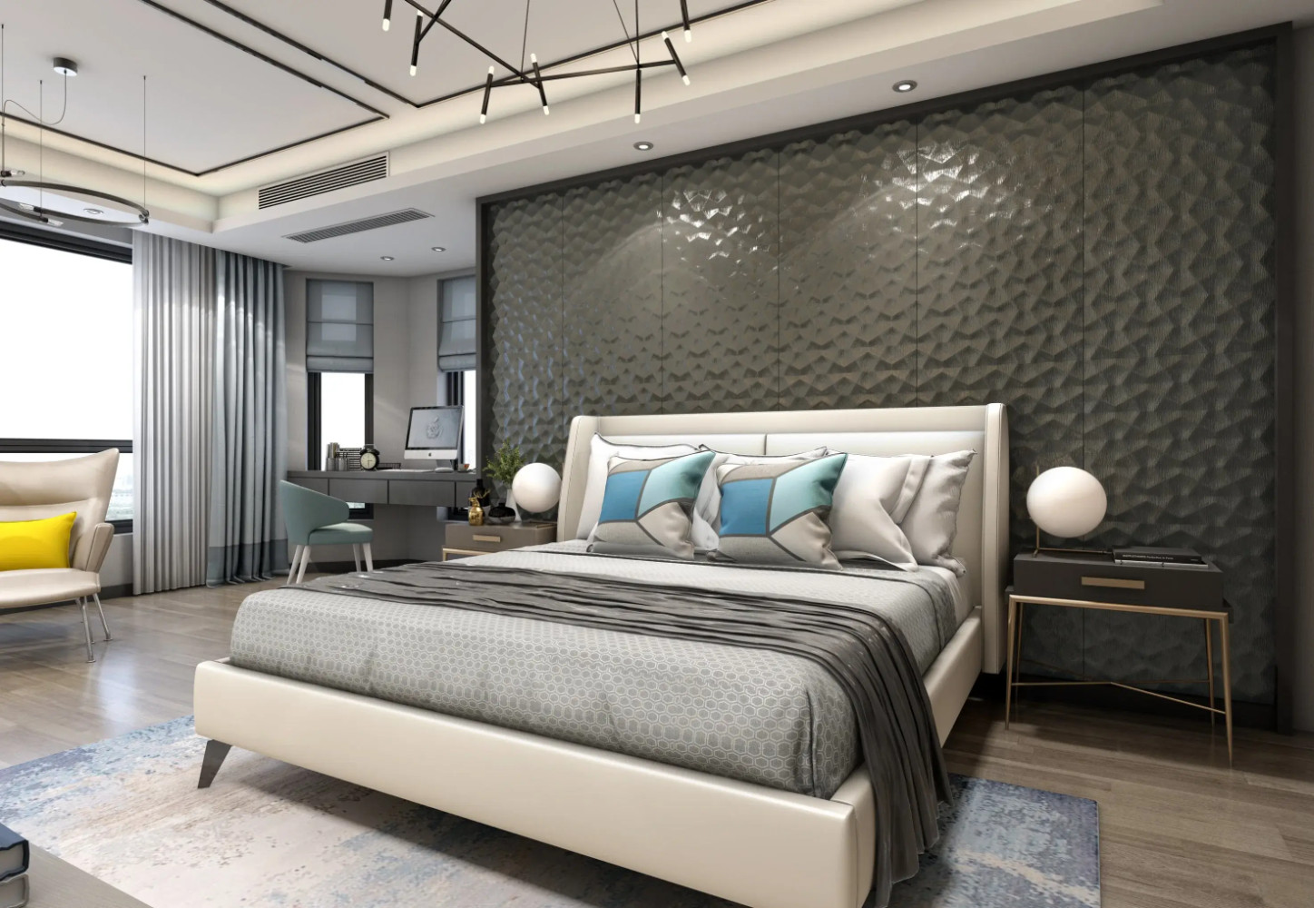 3 Rekomendasi Wall Panel WPC untuk Kamar Tidur