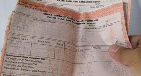 Pengertian Nomor Objek PBB dan Fungsinya Pengertian Nomor Objek PBB dan Fungsinya