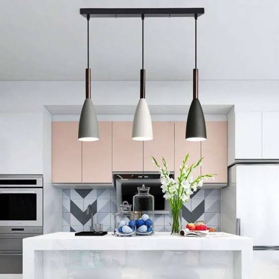 7 Model Lampu Kitchen Set Minimalis yang Cantik
