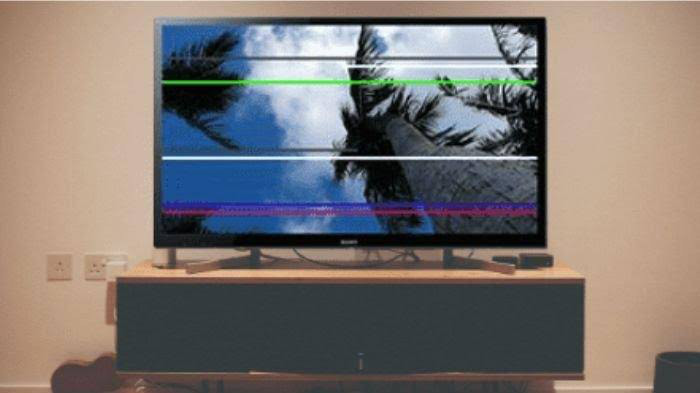 Cari Tau Penyebab Layar TV LED Bergaris Disini!