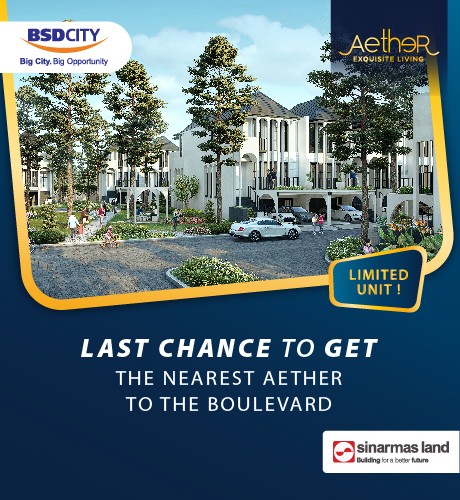 Dijual Rumah Cluster Aether Greenwich Park BSD City