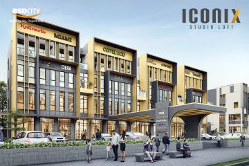 Dijual Iconix BSD Studio Loft Type A 111, 4 Lantai Terbaru