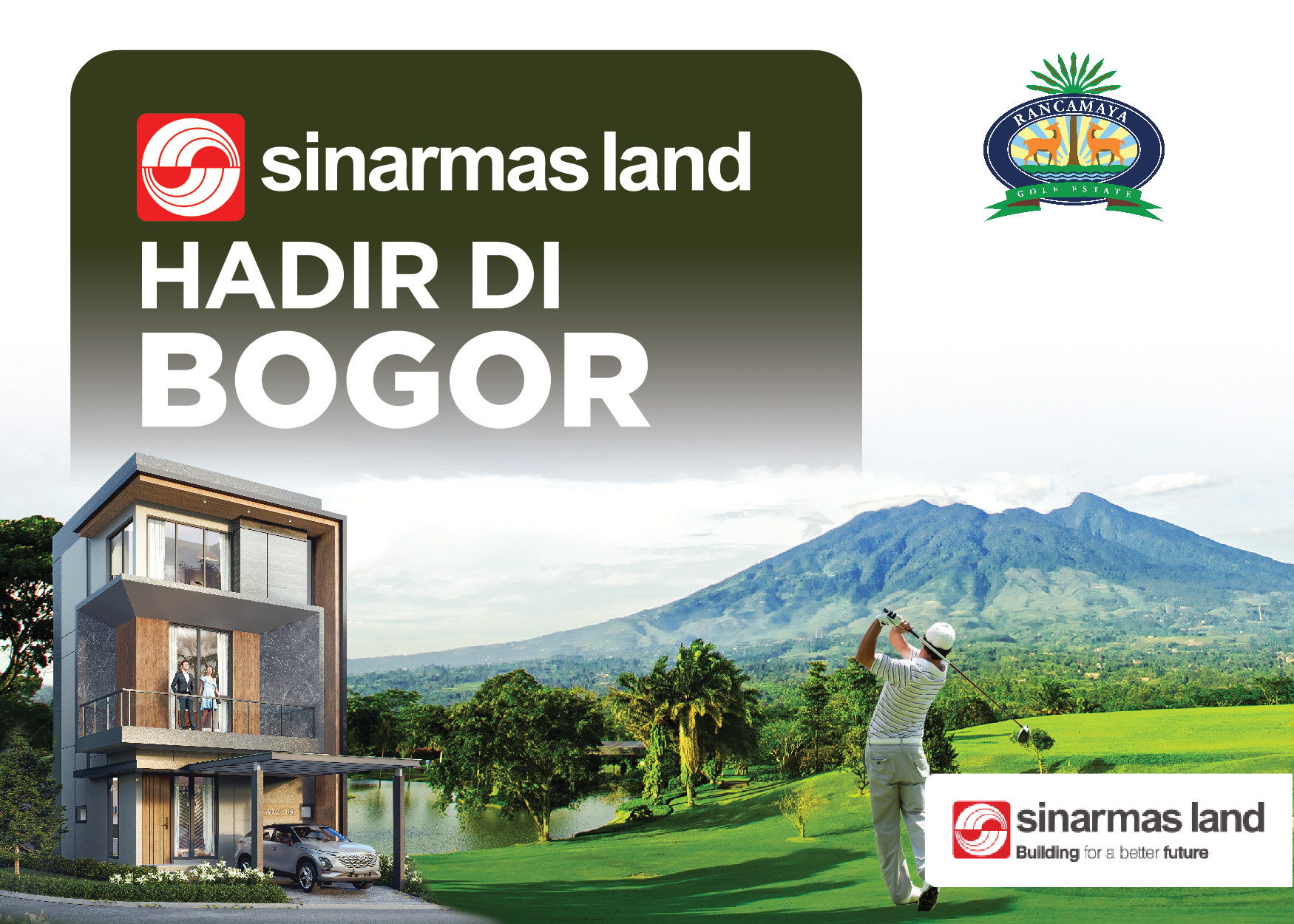 Rancamaya Golf Estate Bogor, Jawa Barat - Sinar Mas Land